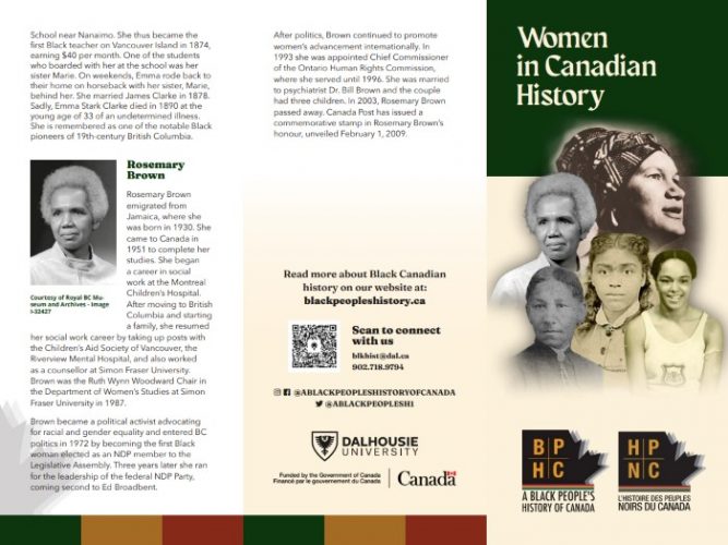 Women in Canadian History – Part 2 – BPHC